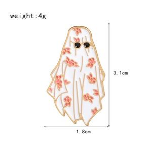 Jewelry | Brand New Cute Ghost Enamel Pin | Poshmark